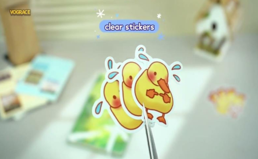 Print Full Color on Custom Clear Stickers – Disrupt