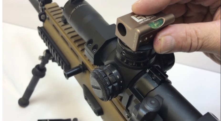 Electronic level for precision rifles – Disrupt